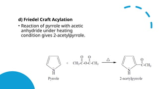 Pyrrole-Intro-Structure-Reactivity-Reactions | PPTX