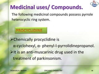 Pyrrole (o.c iv) | PPTX