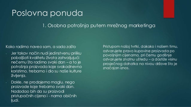 Poslovna ponuda