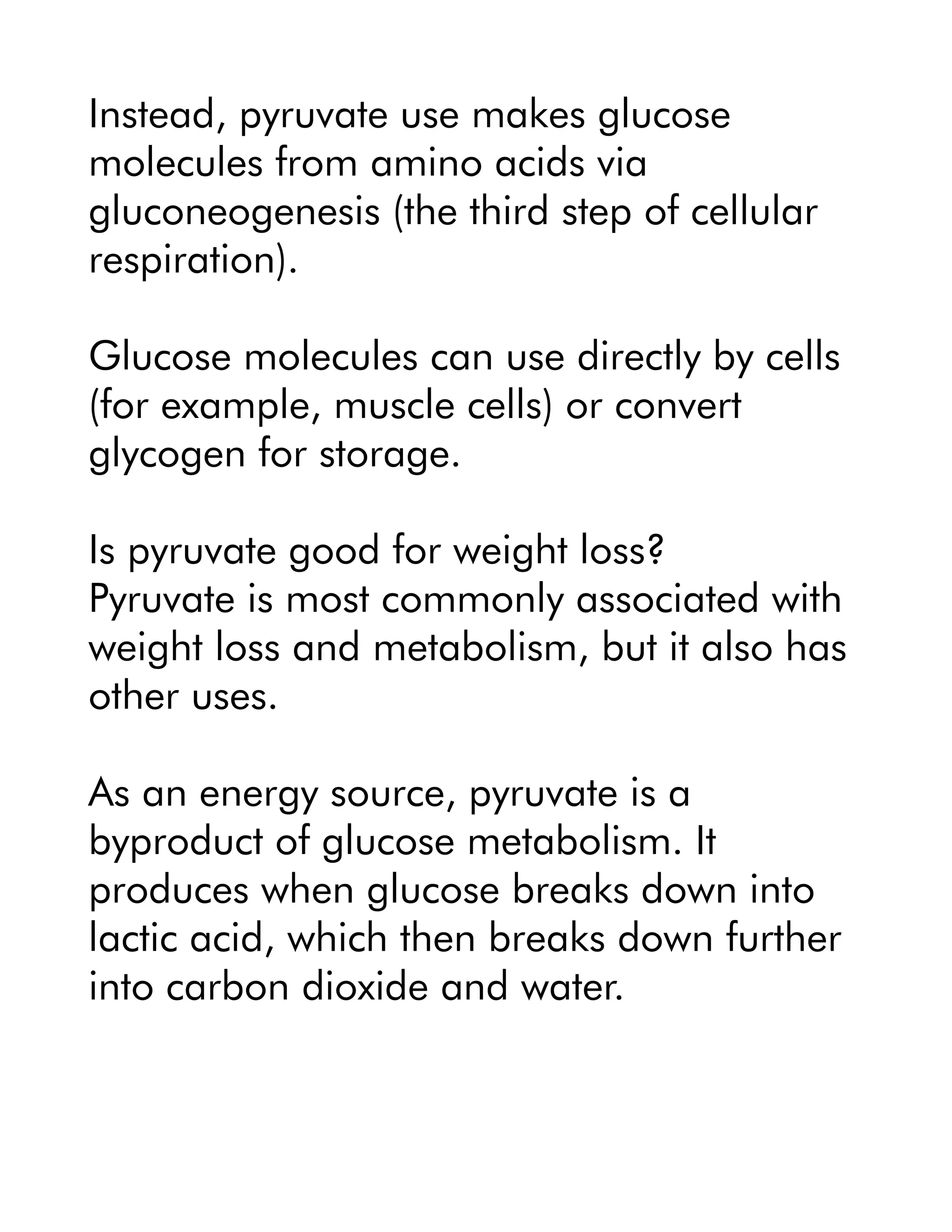 Pyruvate for weight loss – Does it work!.pdf | Endocrine and Metabolic ...