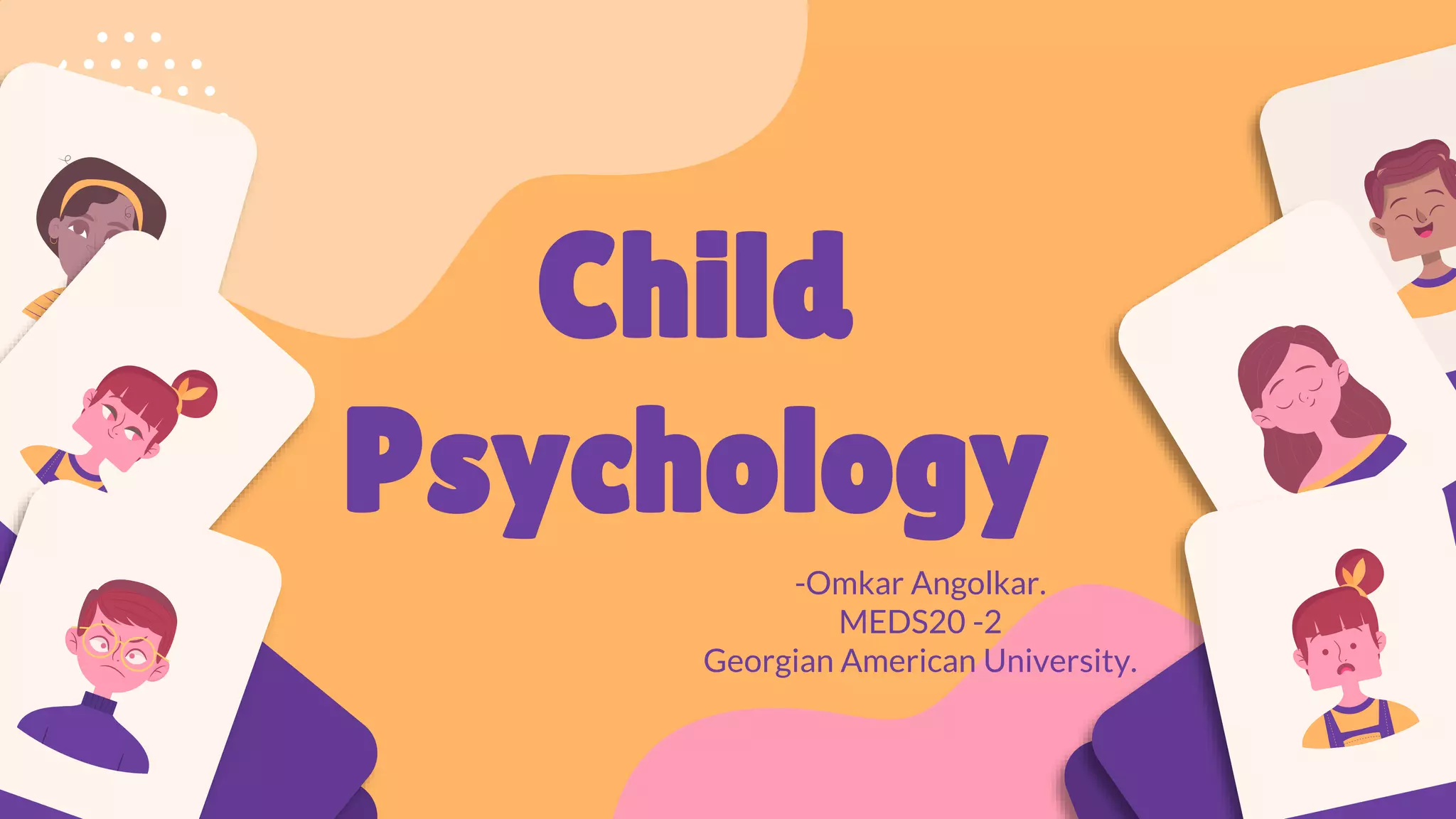 Child Psychology Powerpoint Templates