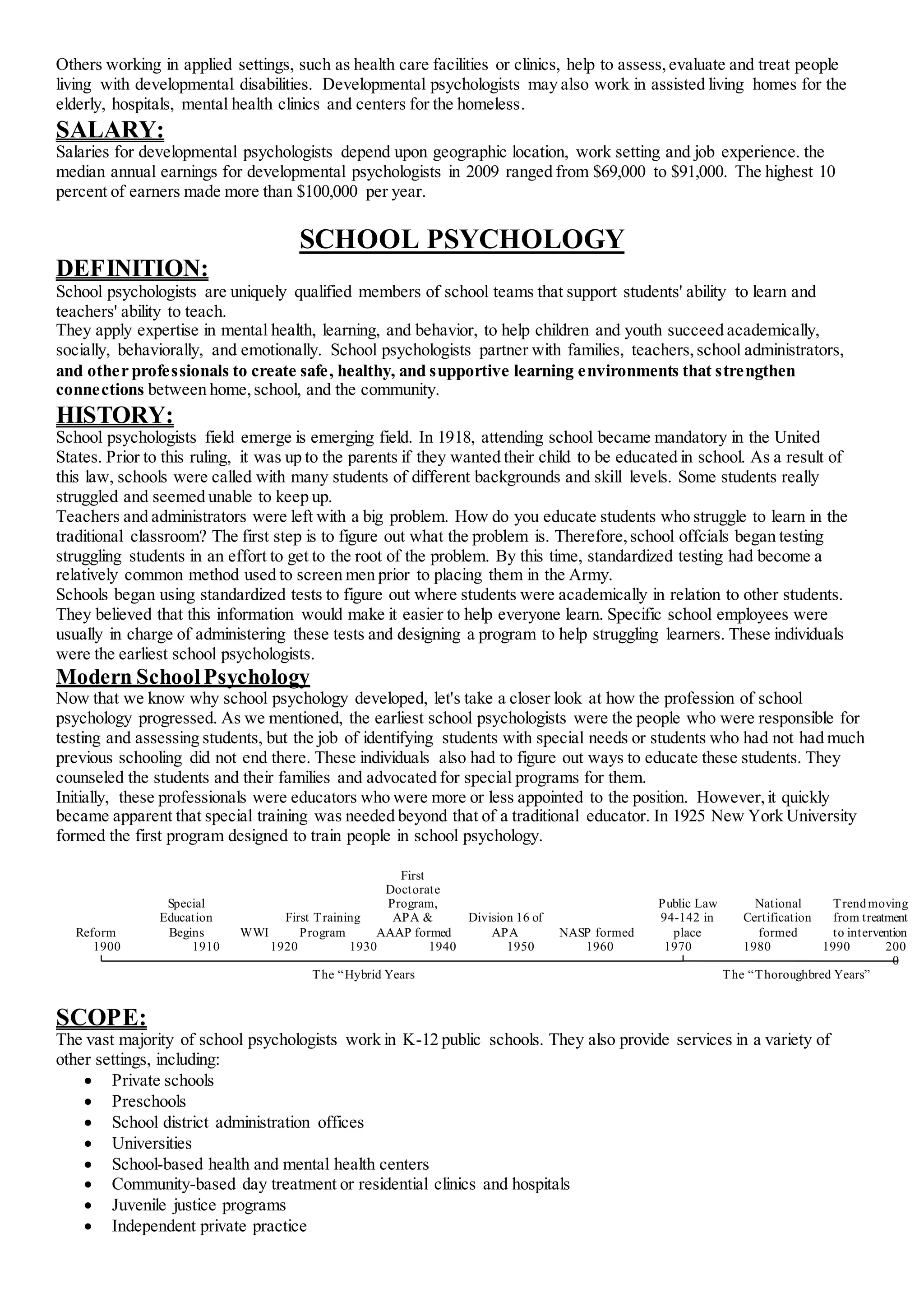 introduction and scope of psychology and applied areas of psychology | DOCX