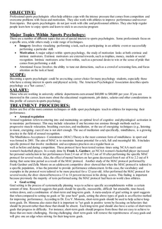 introduction and scope of psychology and applied areas of psychology | DOCX