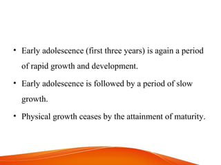 Physical development | PPT