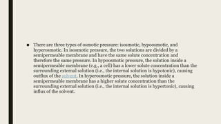 pysiochemical principles of the human body | PPTX