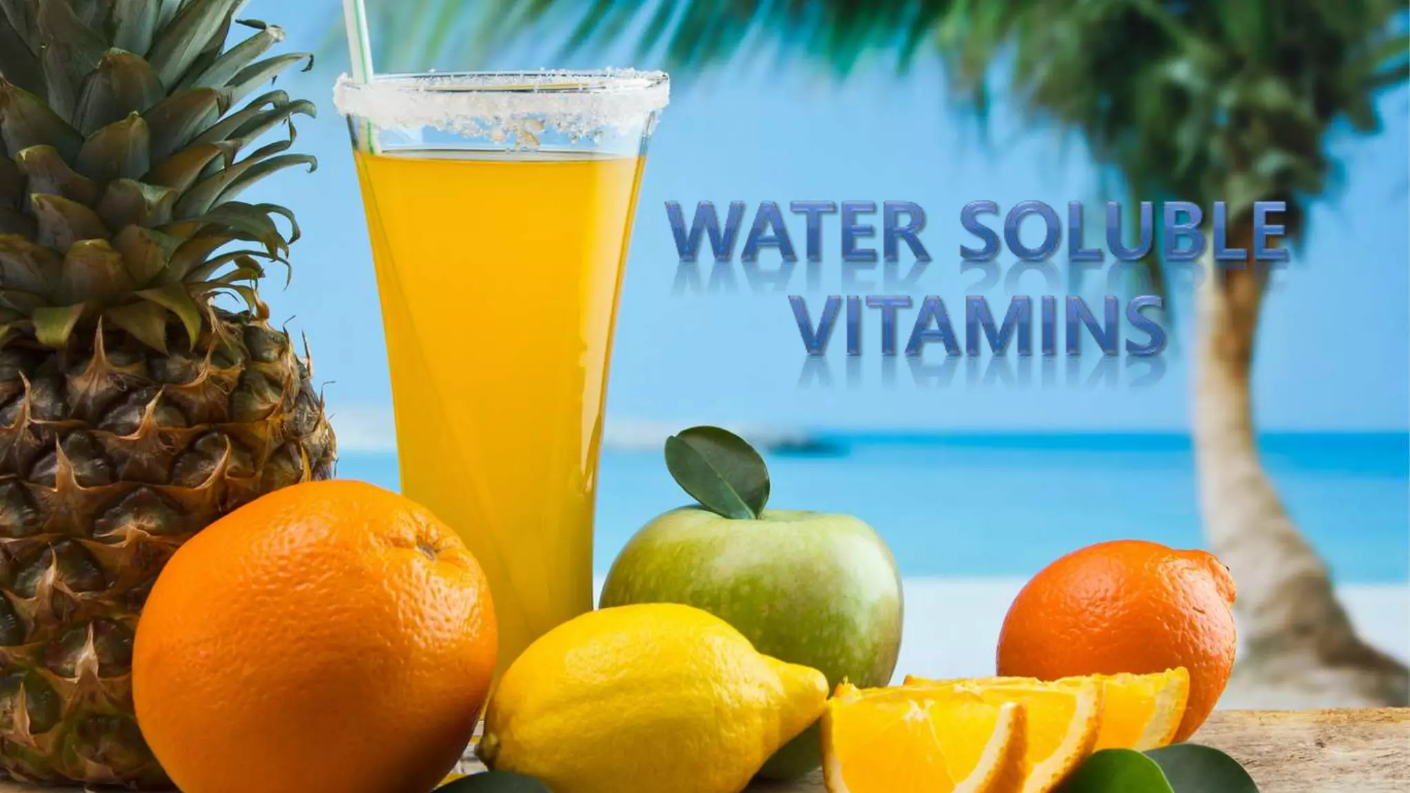 Pysiological roles of water soluble vitamins. | PPTX