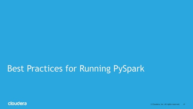 PySpark Best Practices | PDF