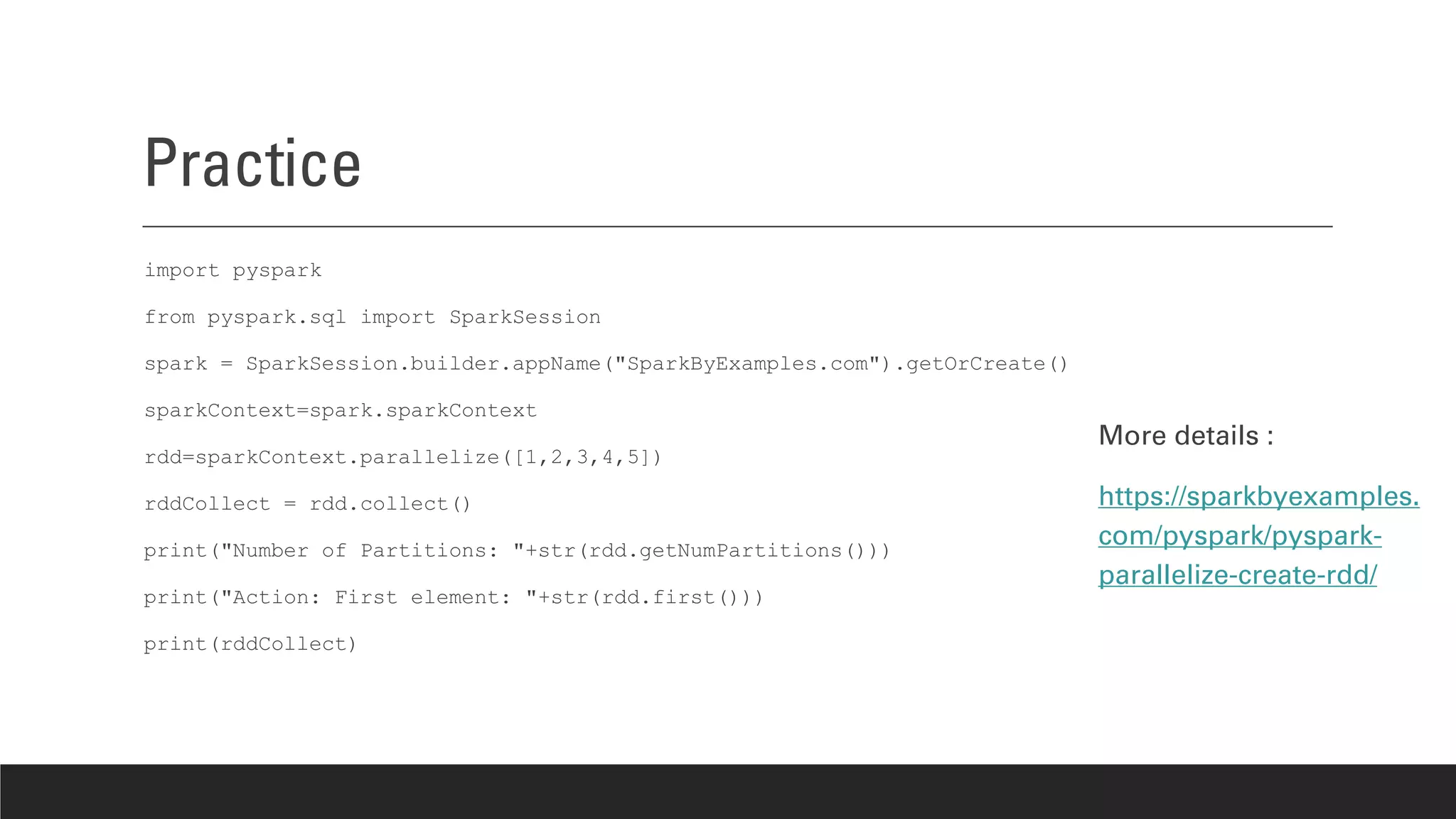 PYSPARK PROGRAMMING.pdf | Databases | Computer Software and Applications
