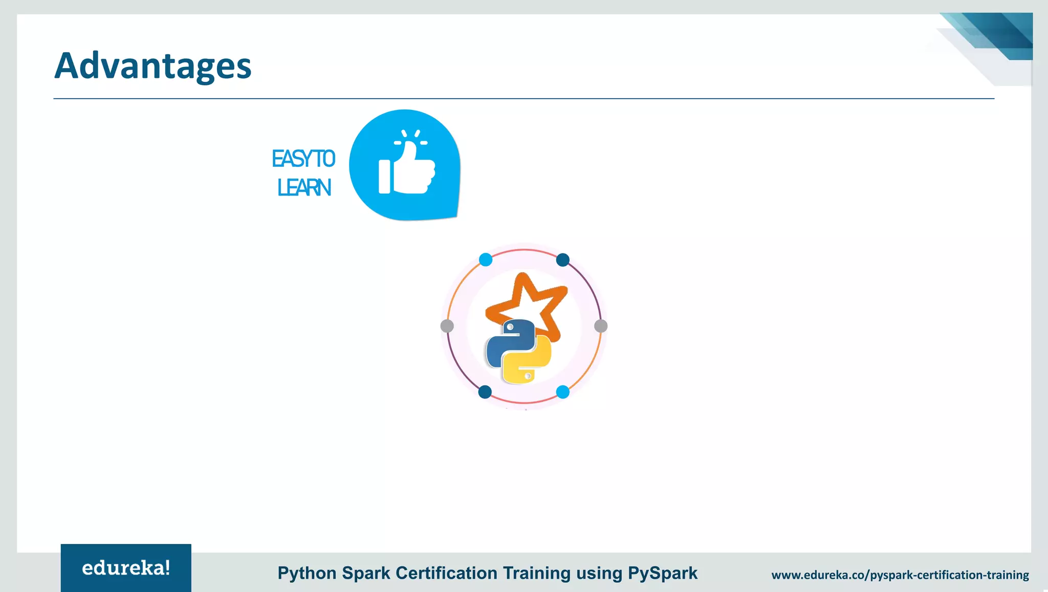 Pyspark Tutorial Introduction To Apache Spark With Python Pyspark Training Edureka Ppt