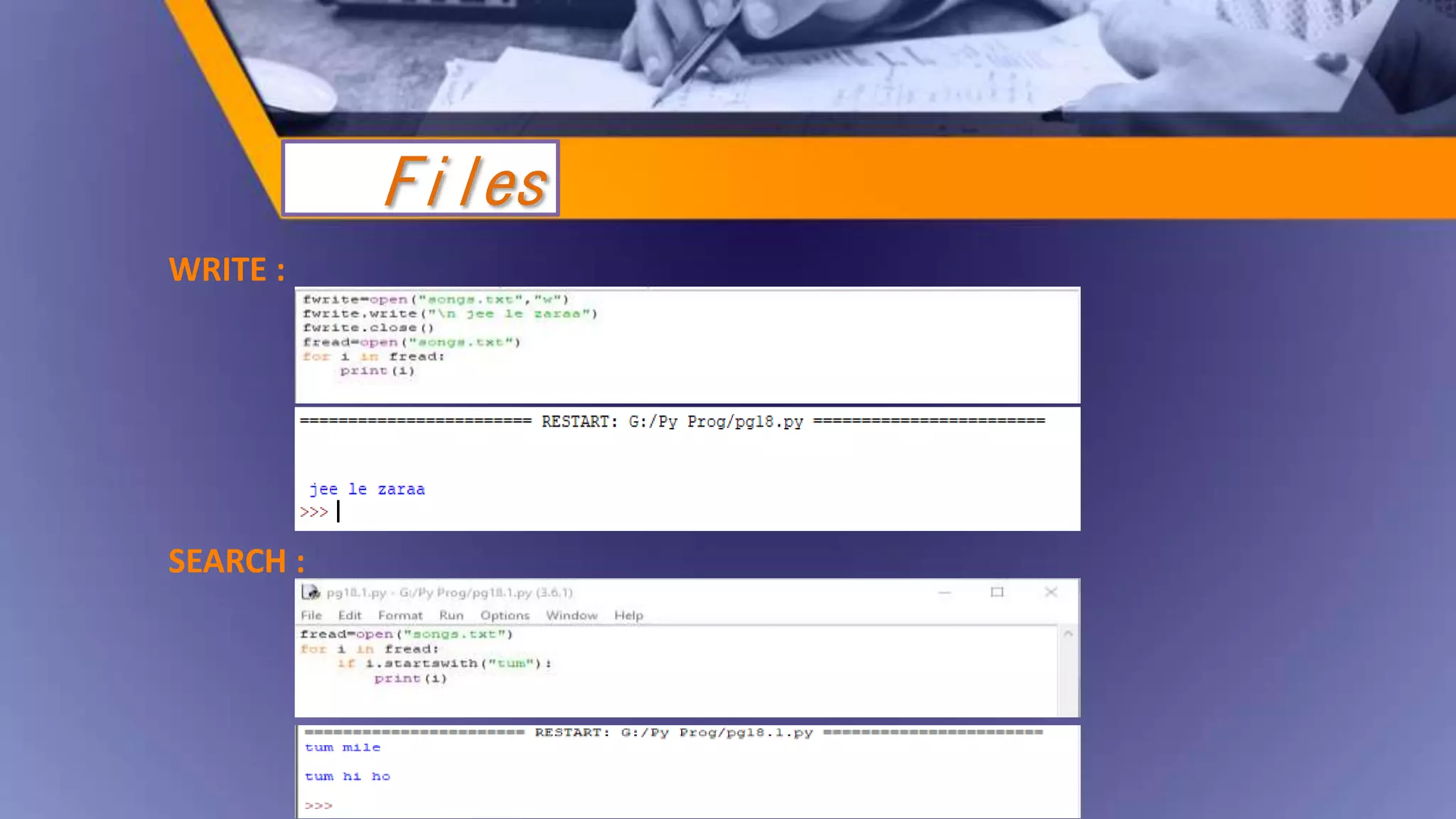 Python with data Sciences | PPT
