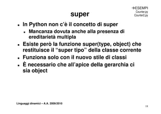 Py t3 python-oggetti | PPT