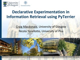 Declarative Experimentation in Information Retrieval using PyTerrier | PPT