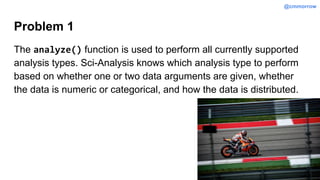 Introduction to Exploratory Data Analysis with the sci-analysis Python Package | PDF