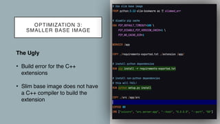 Containerizing Python: Building efficient containers for Python ...