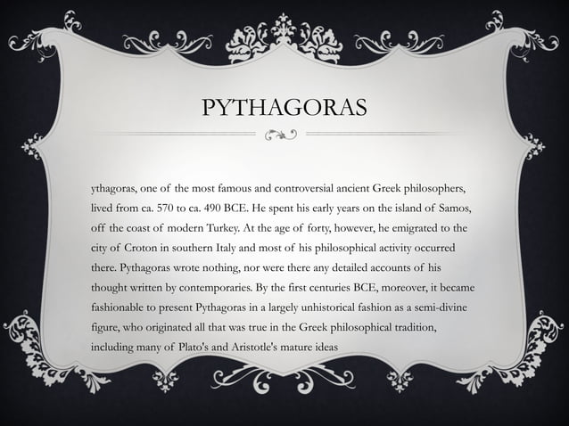 Pythagoras | PPT