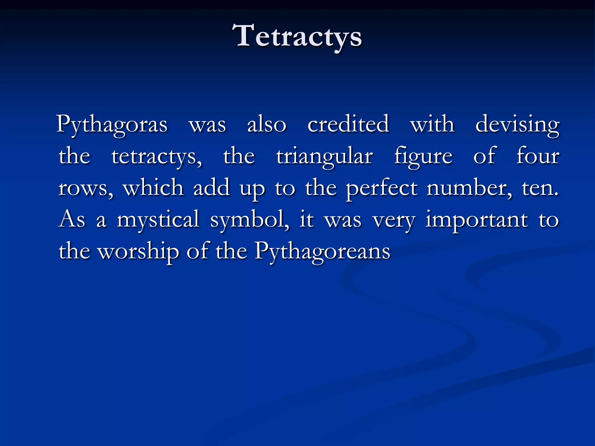 Pythagoras | PPTX