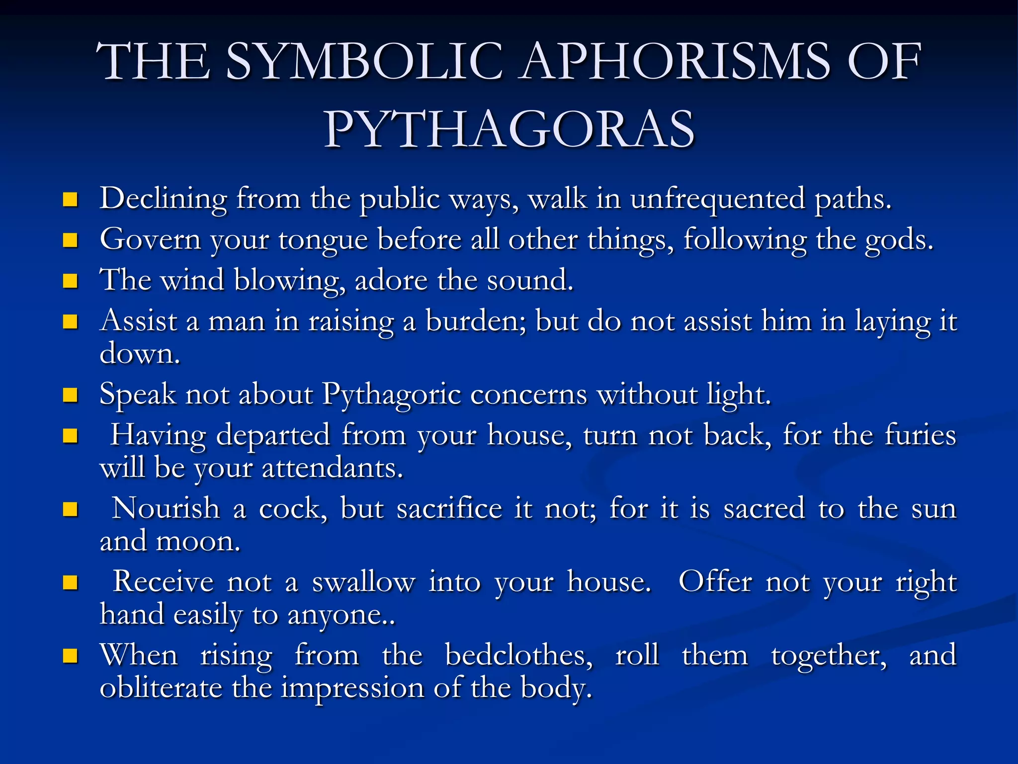 Pythagoras | PPTX