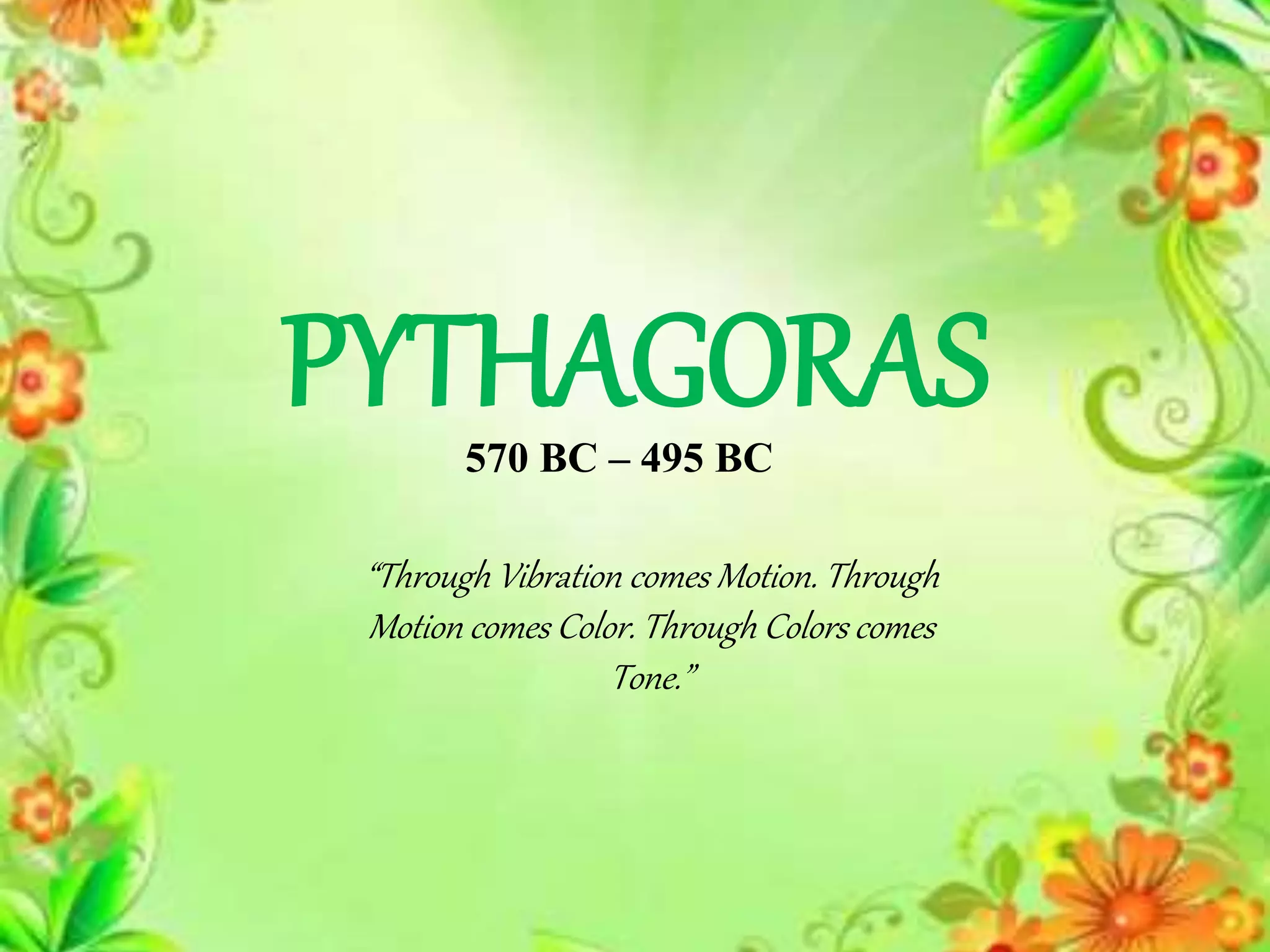 Pythagoras | PPTX