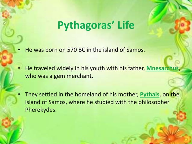 Pythagoras | PPT