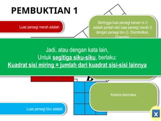 Pythagoras kelas 8 semester genap ( menentukan sisi miring, dan sisi ...