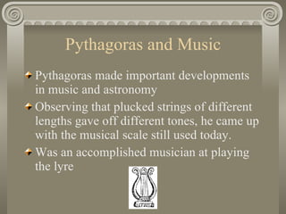 Pythagoras And The Pythagorean Theorem | PPT