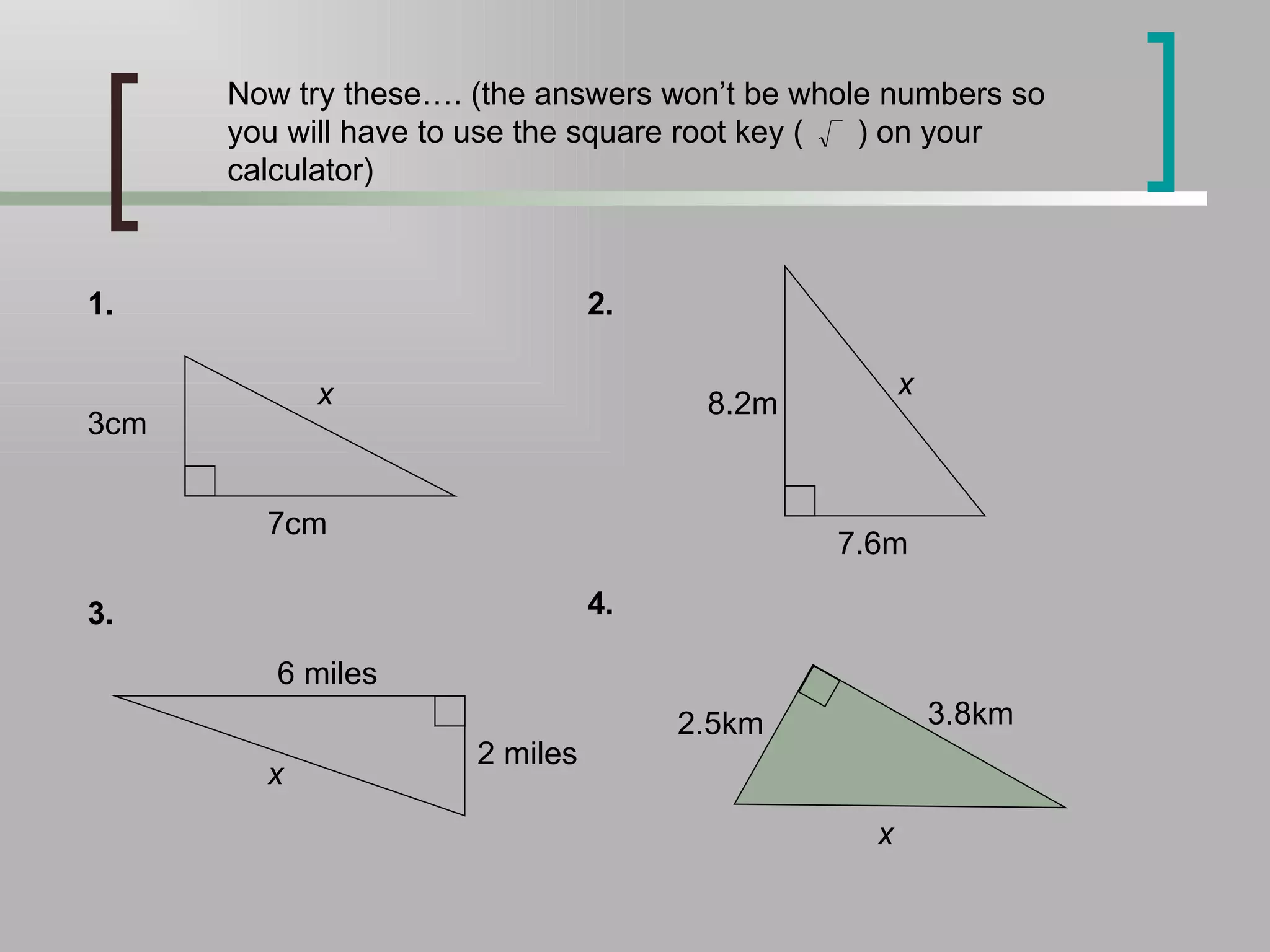 Pythagoras' Theorem | PPT