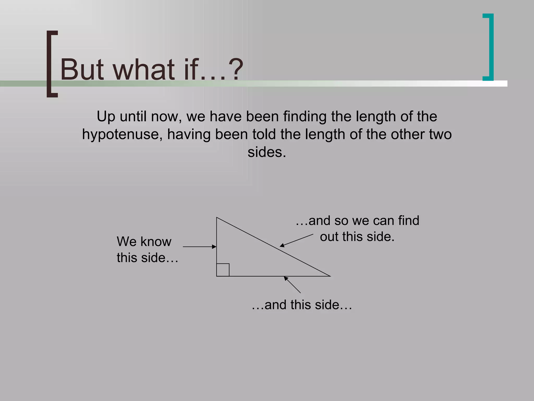 Pythagoras' Theorem | PPT
