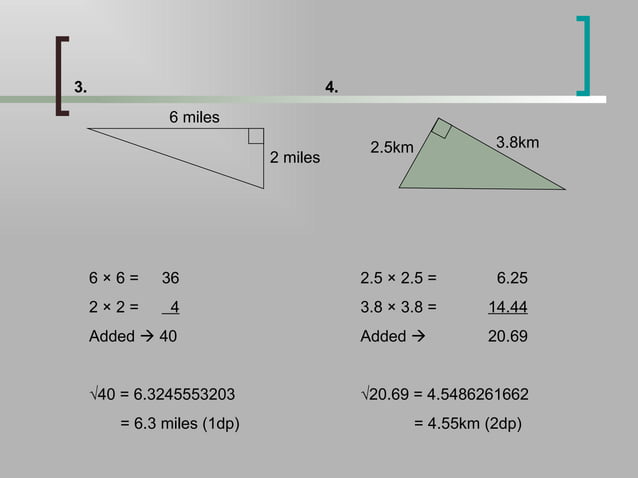 Pythagoras' Theorem | PPT | Physics | Science