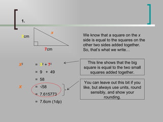 Pythagoras' Theorem | PPT