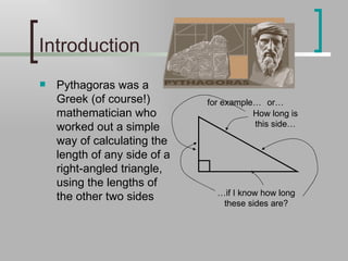 Pythagoras' Theorem | PPT