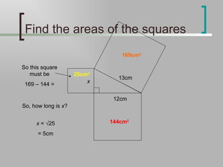 Pythagoras' Theorem | PPT