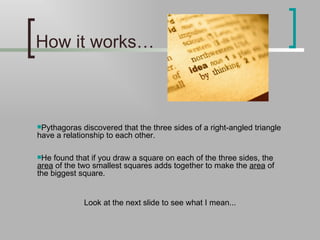Pythagoras' Theorem | PPT