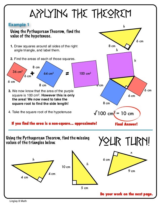 Notes on Pythagoras!