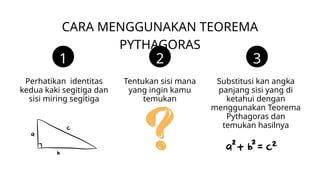 Phytagoras observasi di kelas viii kumer | PPTX