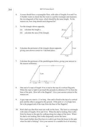 Pythagoras packet 3 | PDF
