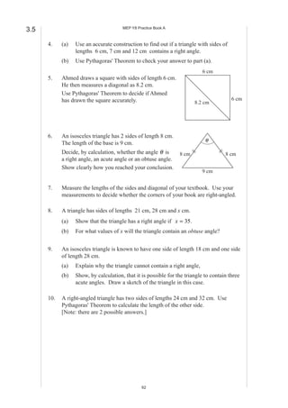 Pythagoras packet 3 | PDF