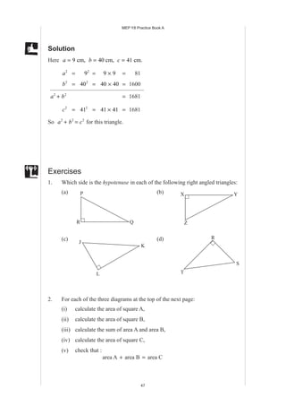 Pythagoras packet 3 | PDF