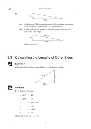 Pythagoras packet 3 | PDF