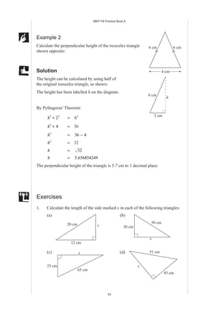 Pythagoras packet 3 | PDF
