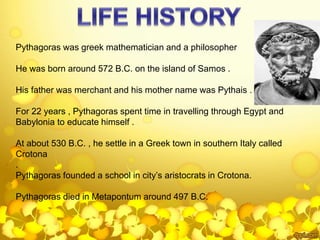 Father Of Pythagoras Mathematics