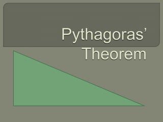 Pythagoras’ theorem | PPT