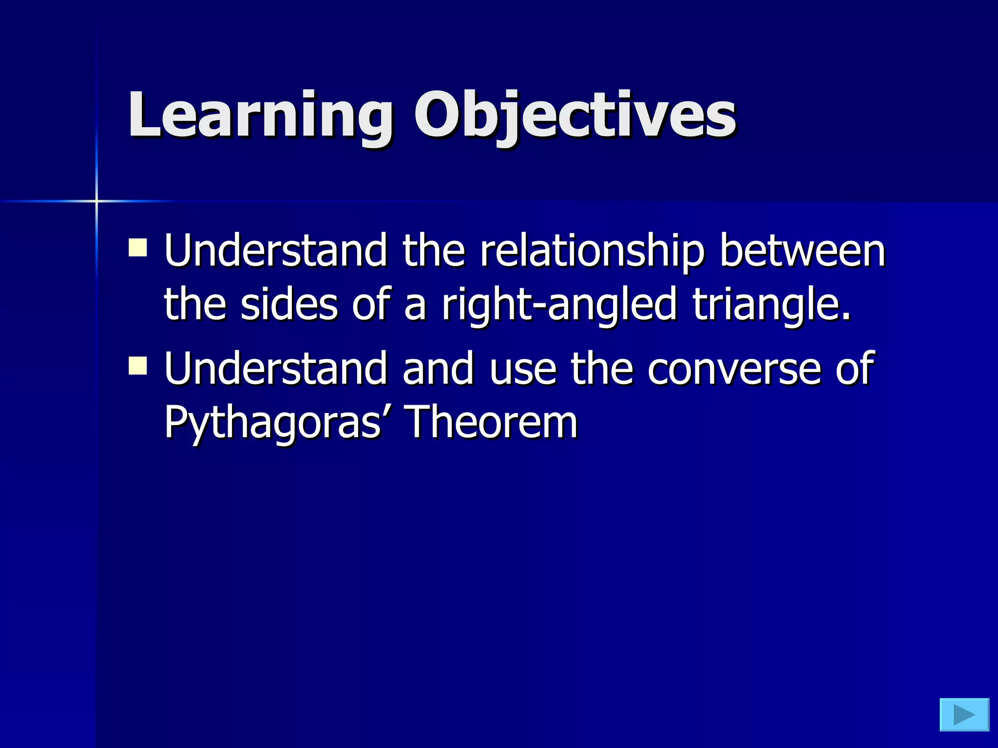Pythagoras’ Theorem | PPT