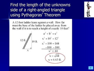 Pythagoras’ Theorem | PPT