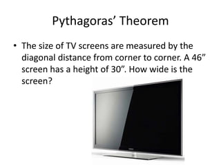 Pythagoras theorem | PPT