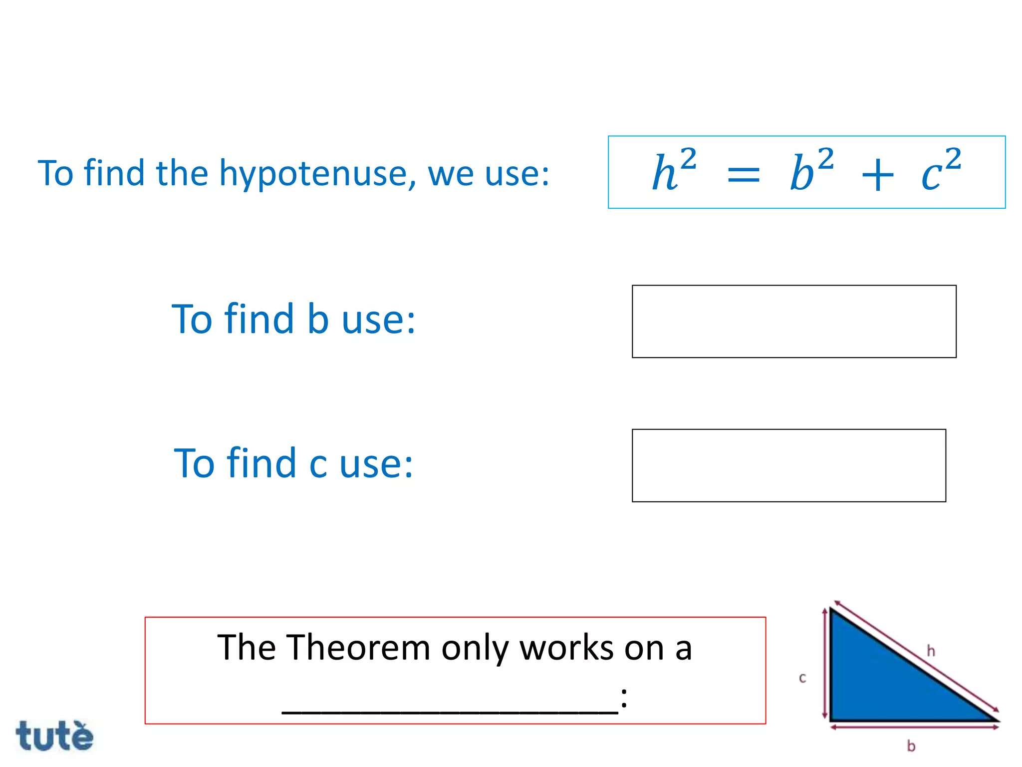 Pythagoras theorem graphs | PPTX
