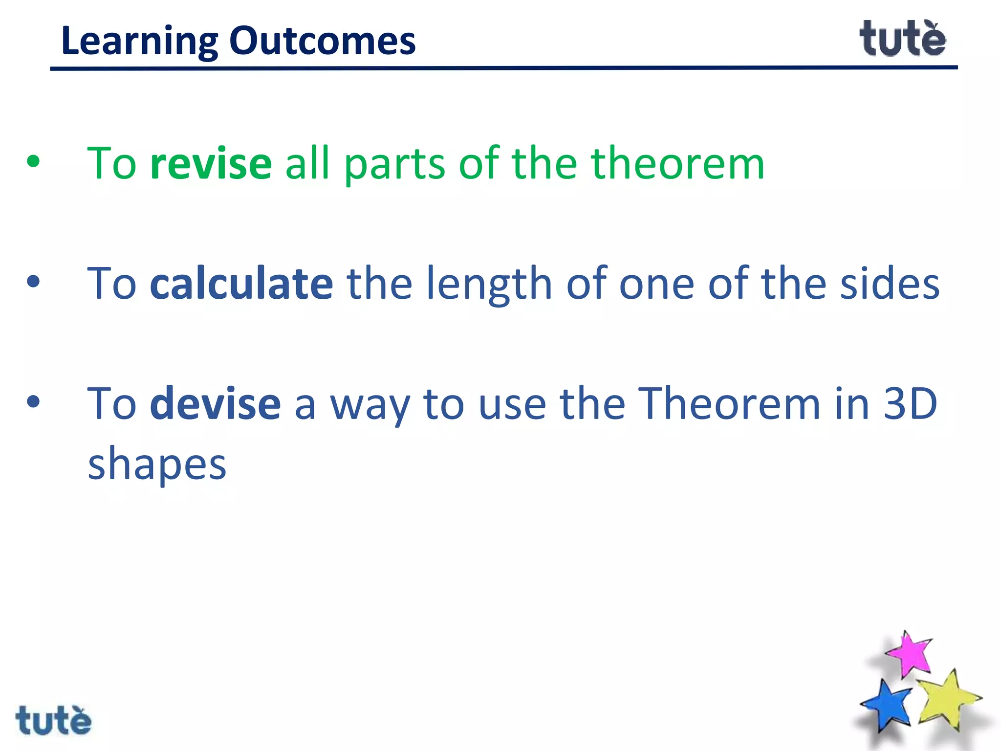 Pythagoras theorem graphs | PPT