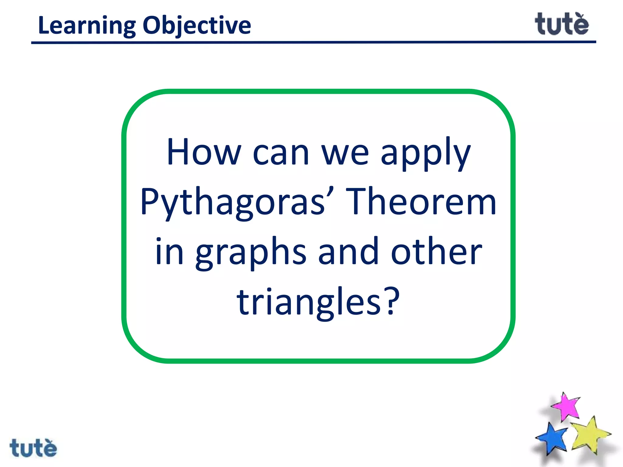 Pythagoras Theorem Graphs | PPT