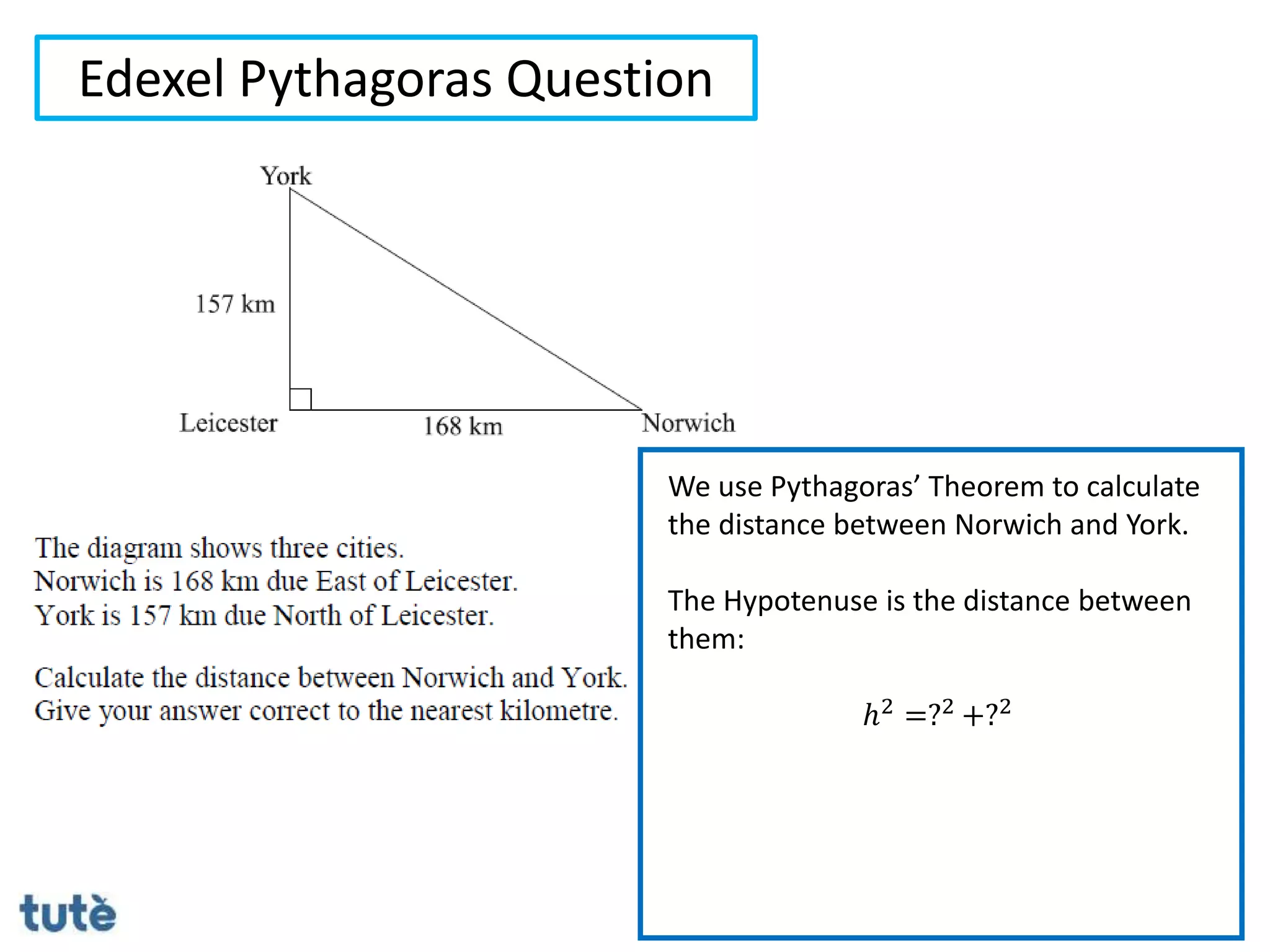 Pythagoras theorem graphs | PPT