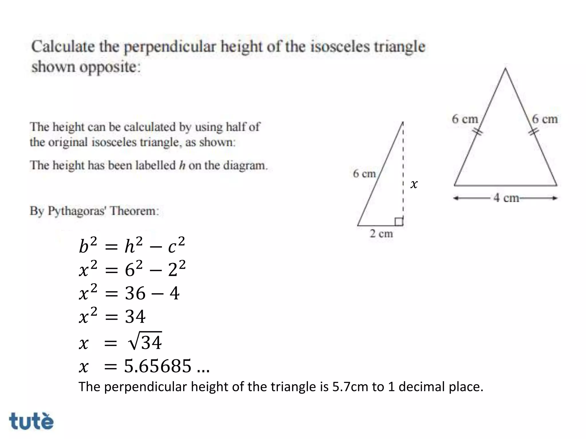 Pythagoras theorem graphs | PPT