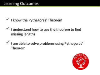 Introduction to Pythagoras’ Theorem Lesson | PPT